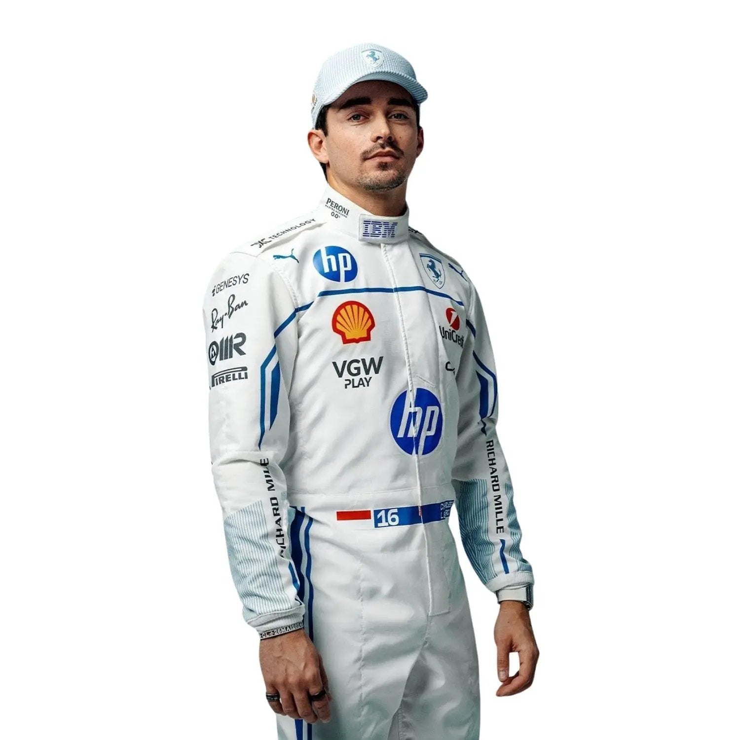 Charles Leclerc 2025 Monaco GP F1 Racing Suit – Speedx Gear
